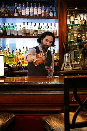 Bartender Brandon Lockman talks old-school cocktail trends