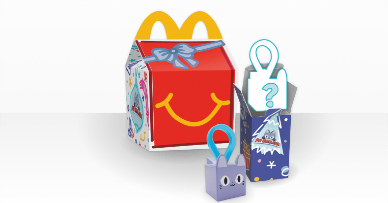 McDonald’s latest Happy Meal includes two toys to encourage giving