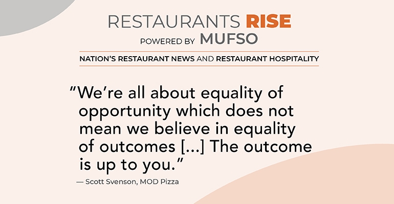 MOD Pizza CEO Scott Svenson on why prioritizing company culture is a ...