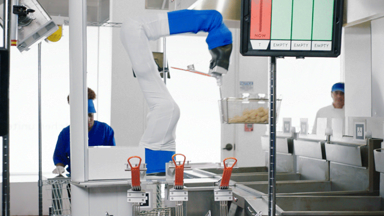Tech Tracker: Flippy the burger robot moonlights as fry cook