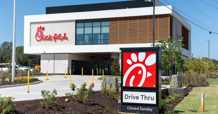 Chick-fil-A’s new elevated drive thru gives us a glimpse at the future