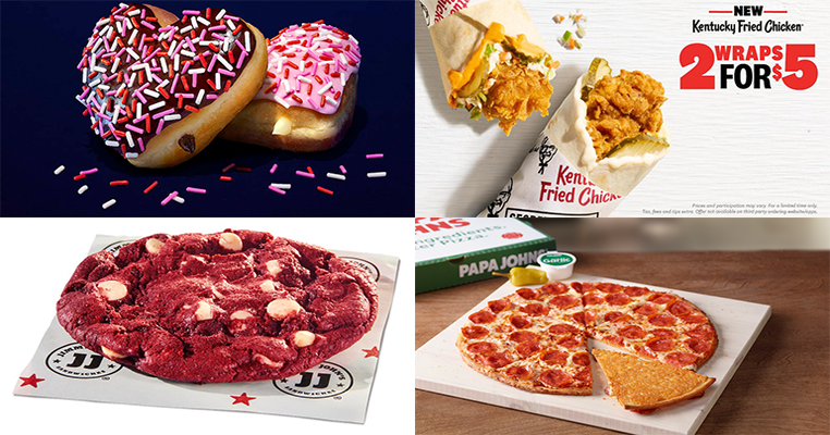 Menu Tracker: New items from Dunkin’, Papa Johns, and KFC