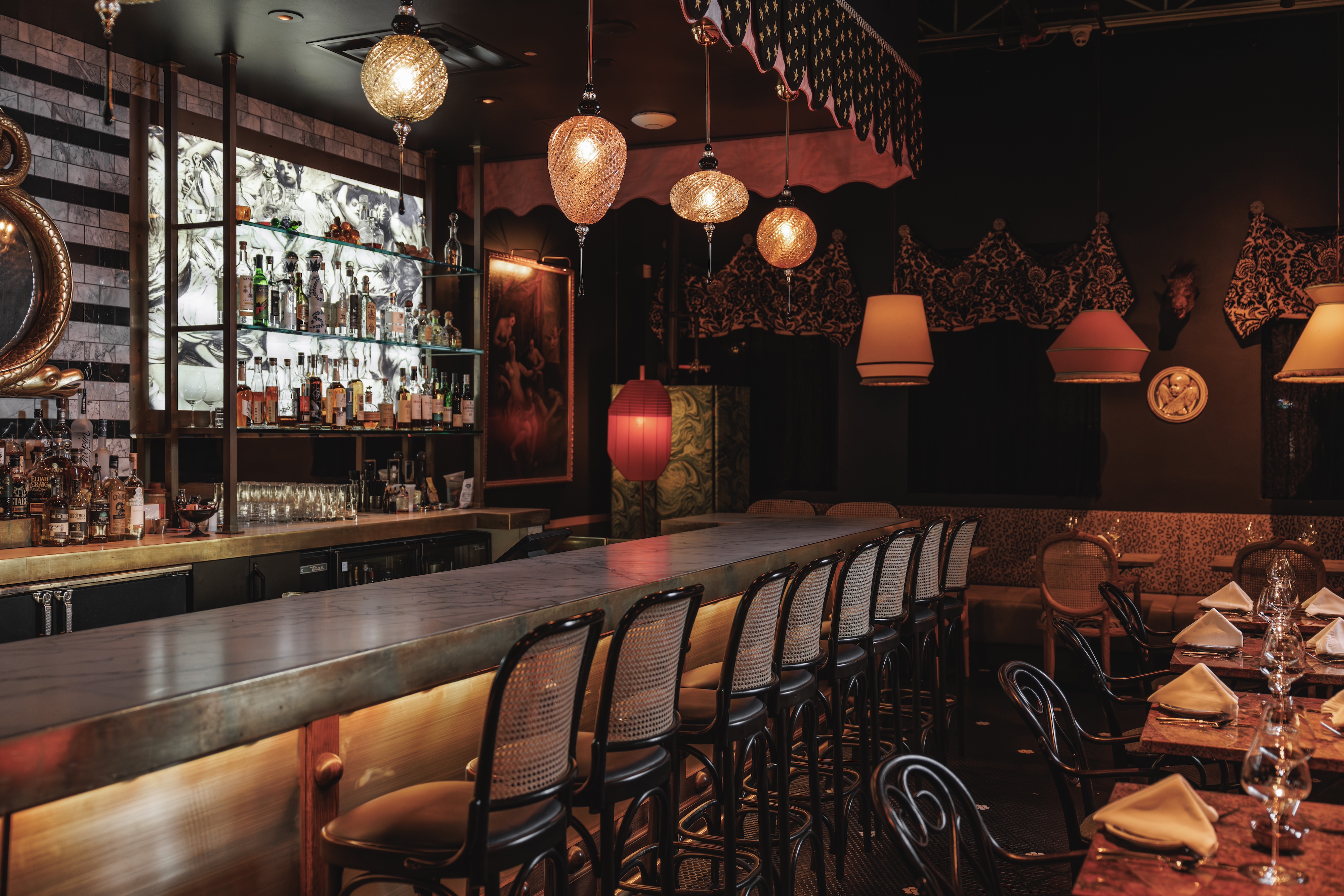 The Charles restaurant debuts a new design and updated menu