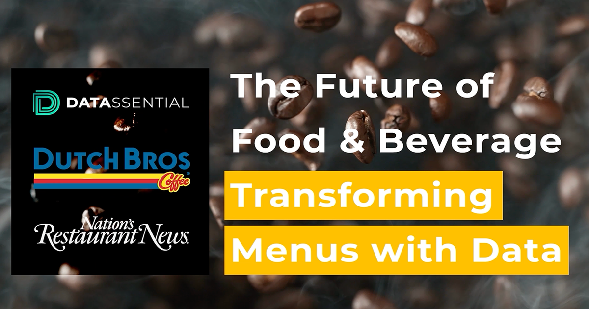 The future of food & beverage: Transforming menus with data