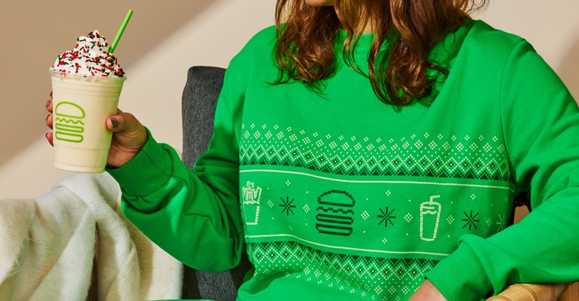 Shake Shack offers holiday merchandise and shakes