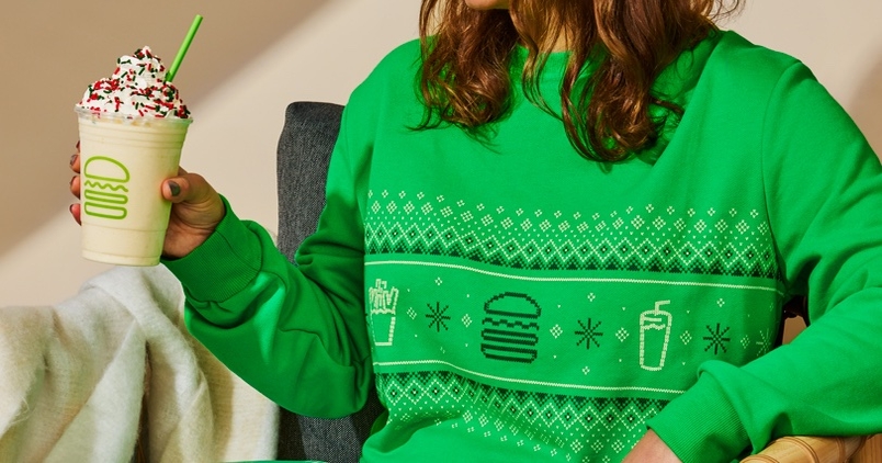 Shake Shack offers holiday merchandise and shakes