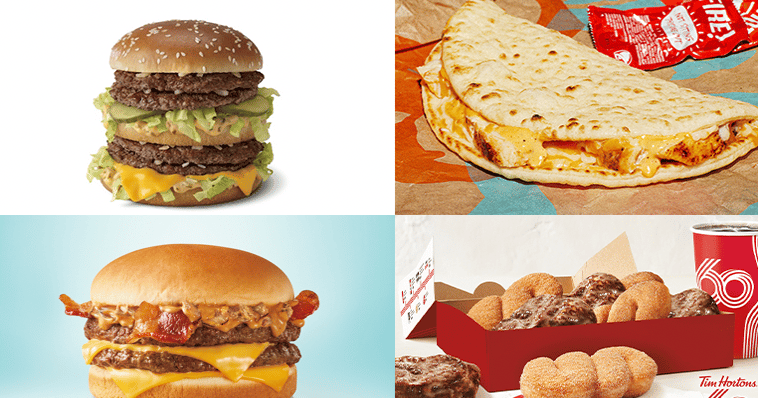 Menu Tracker: New items from McDonald’s, Sonic Drive-In, and Taco Bell