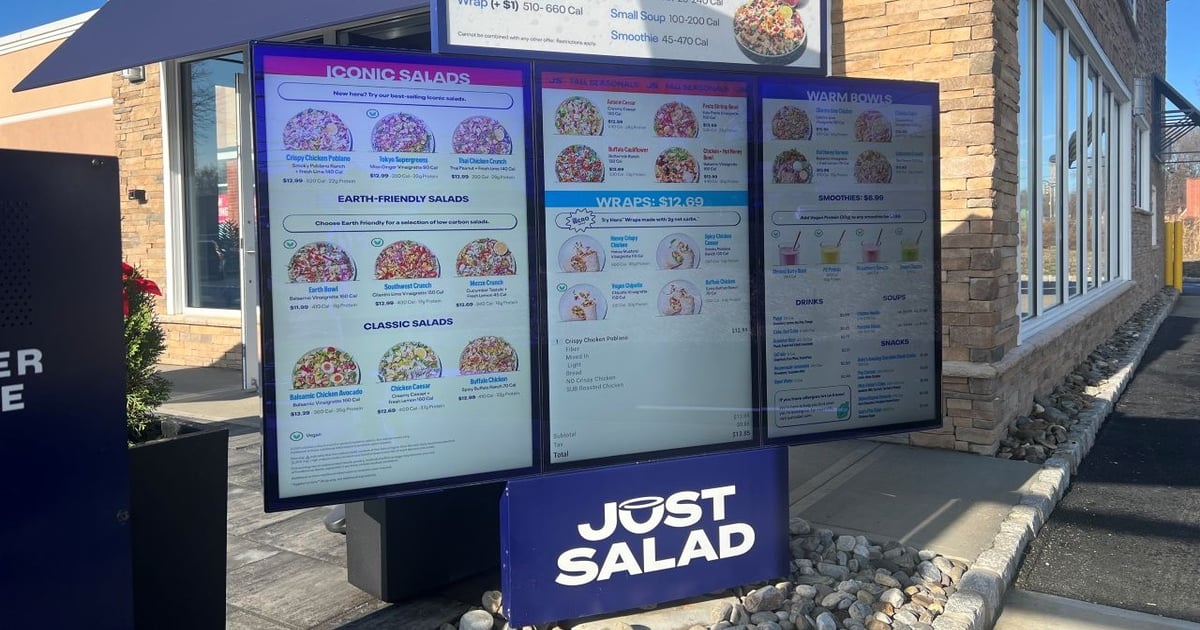 Just Salad expects to be one of the largest chains in the U.S.