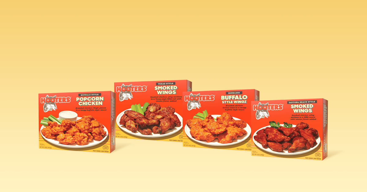 Hooters jumps into the retail space with frozen appetizers