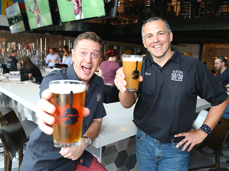 Slater’s 50/50 opens first franchised restaurant