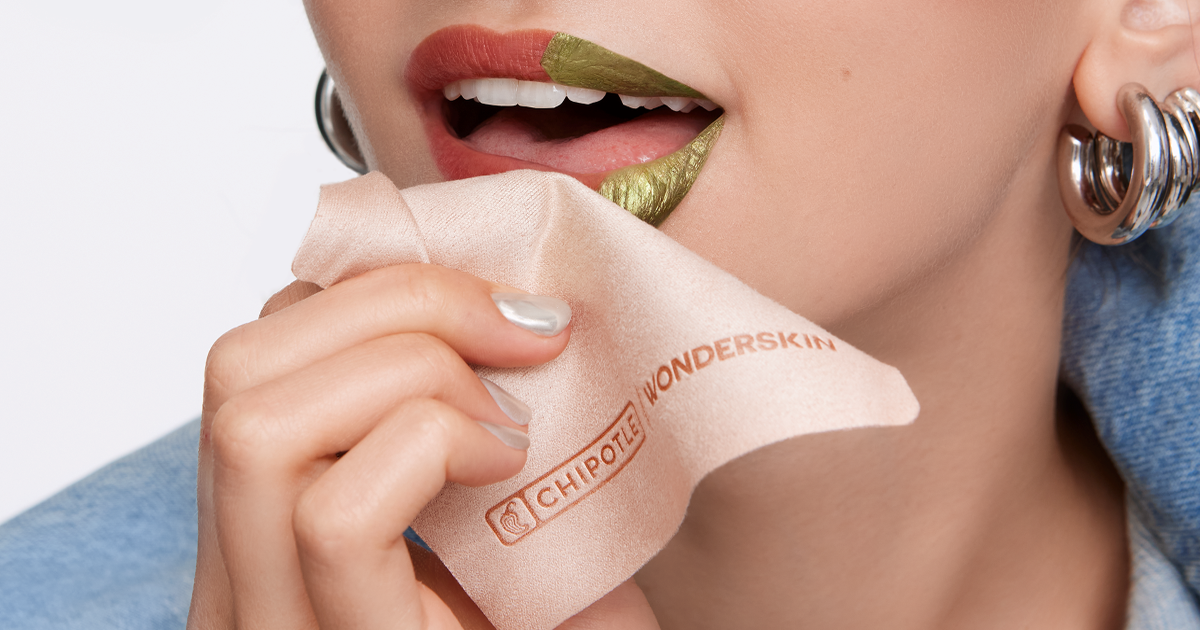 Chipotle, Wonderskin introduce a ‘guac proof lip stain’