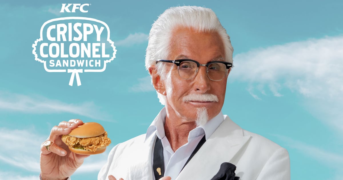KFC brings back George Hamilton to hawk new sandwich