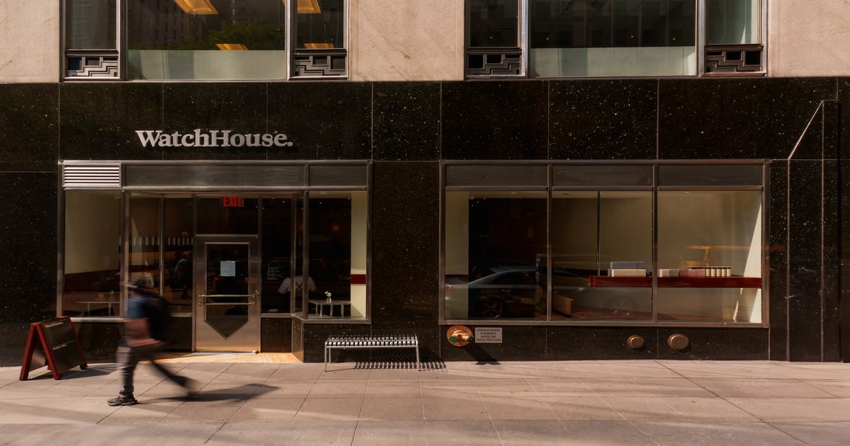 WatchHouse coffee brand opens in NYC’s Chrysler Building