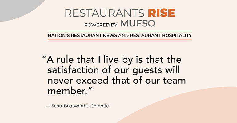 Chipotle executive Scott Boatwright shares how tech makes life easier ...