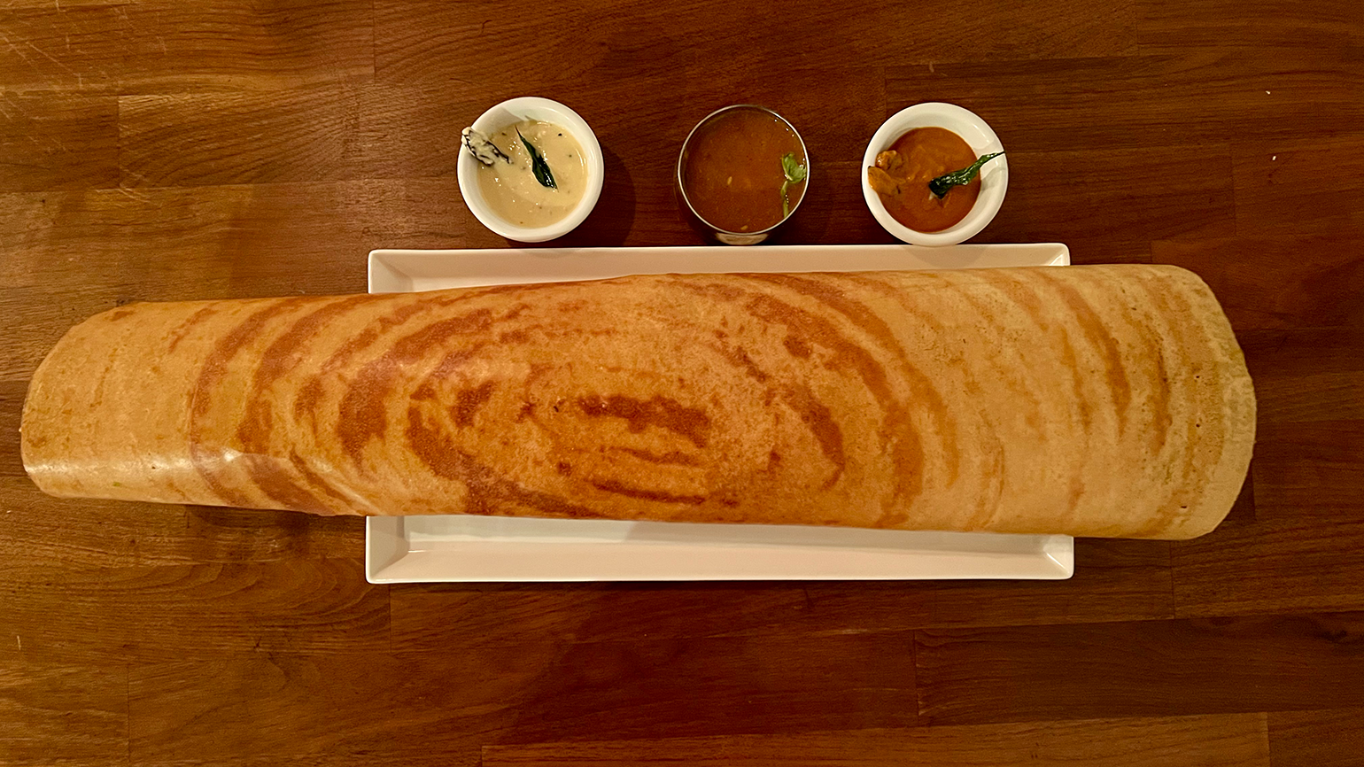 Gluten-free, high-protein dosas are growing in popularity on restaurant ...