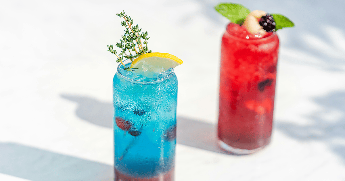Blue raspberry, a staple for candies, beverages, and desserts