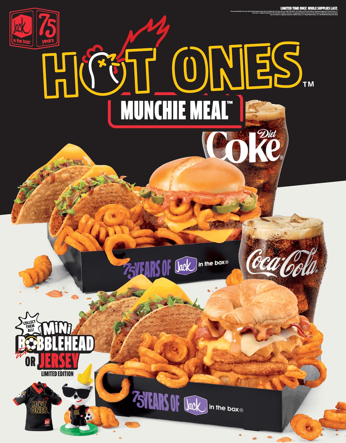 Jack in the Box is debuting a new ‘Hot Ones’ Munchie Meal
