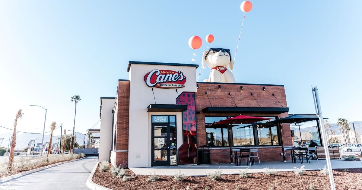 Raising Cane’s has accelerated restaurant openings