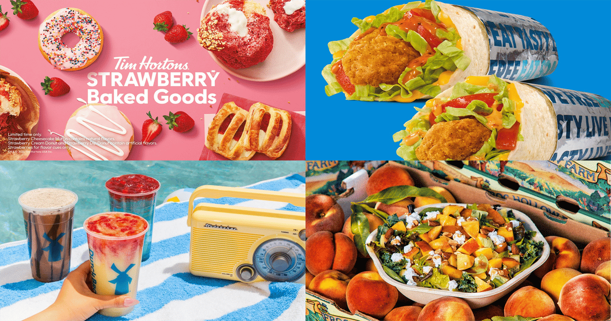Menu Tracker: New items from Starbucks, Burger King, and Sonic