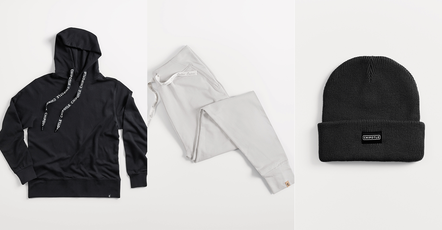 Chipotle Mexican Grill rolls out new line of branded loungewear for ...