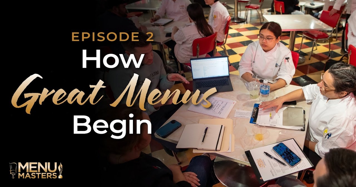 Episode 2: How Great Menus Begin