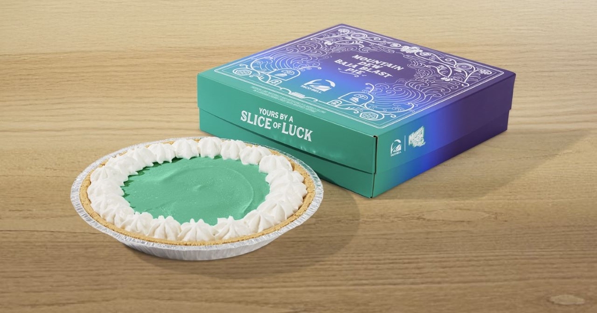 Taco Bell launches Baja Blast Pie