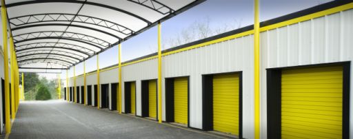 UK Self-Storage Operator Space Saver Installs Drive-Thru Canopy