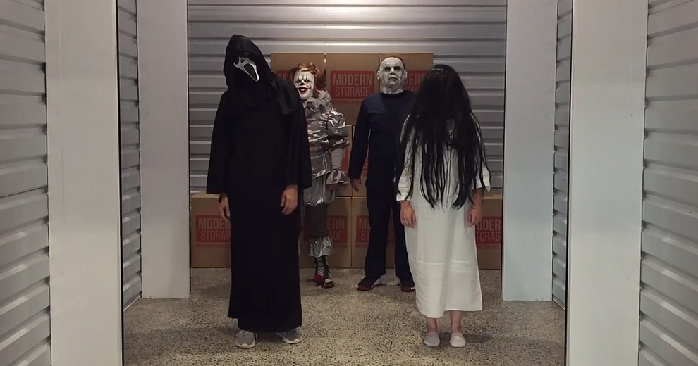 Modern Storage Scares Up Halloween Fun
