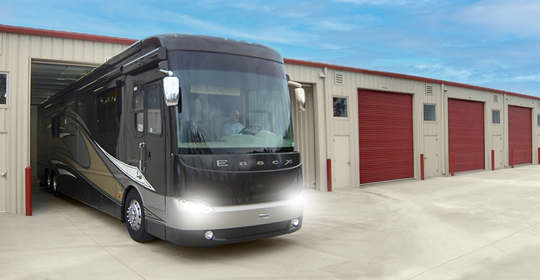 Building Enclosed Boat and RV Storage … With a Side of Self-Storage