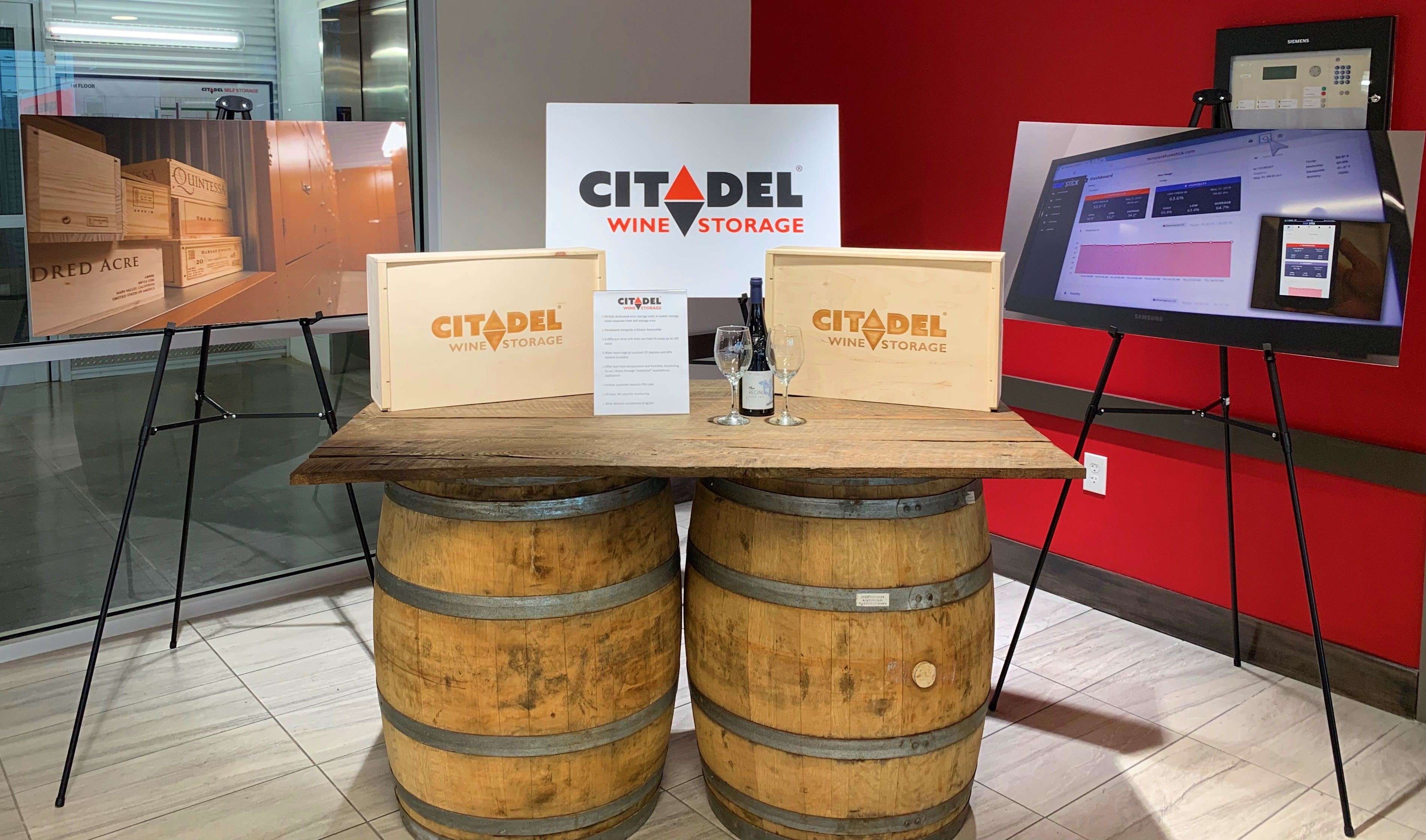 Wine-Storage Case Study: Citadel Self Storage in St. Matthews, KY