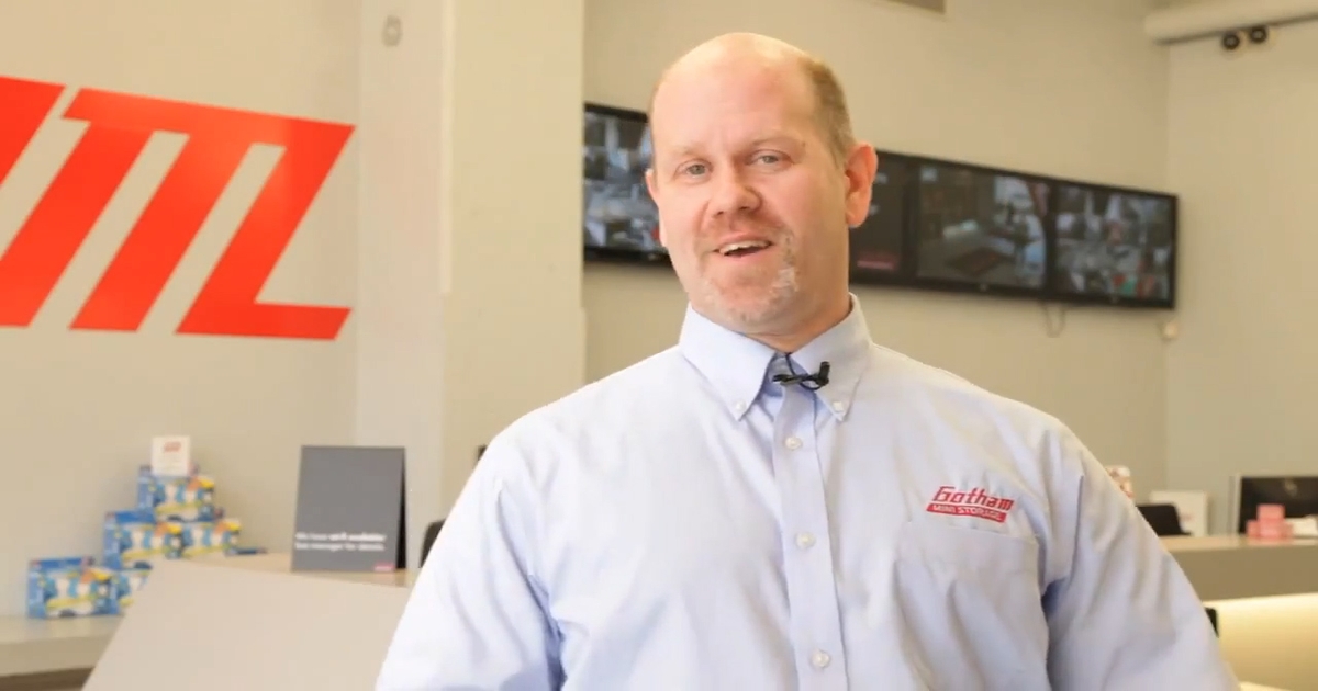 Gotham Mini Storage Manager Shines in Property-Tour Video