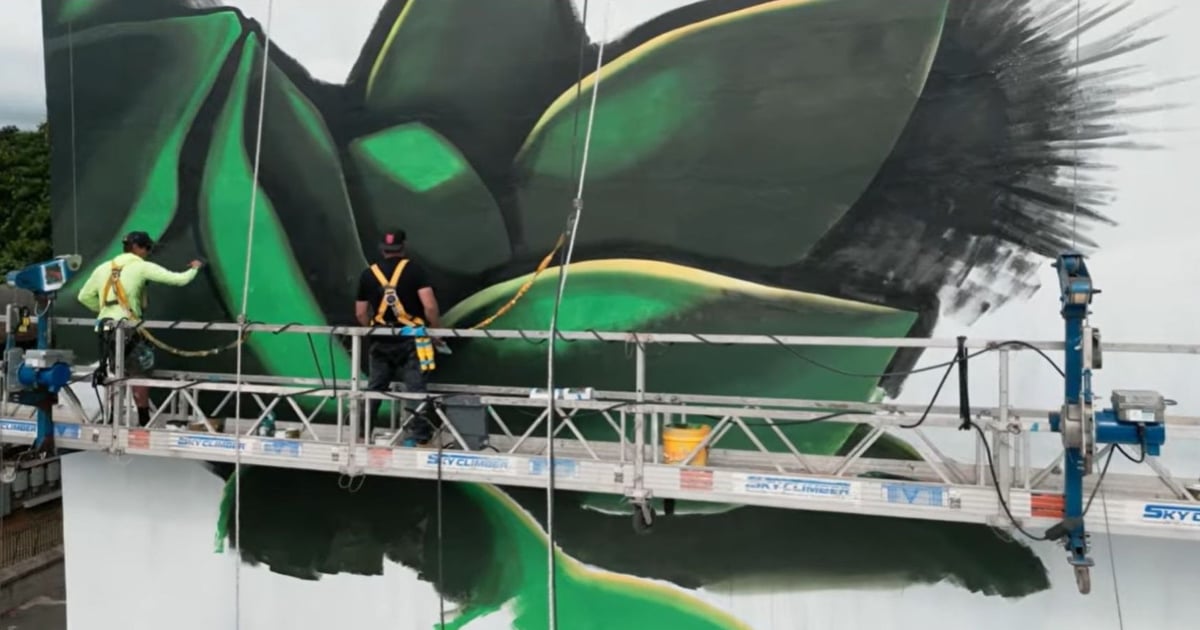 Artist Shares Vision for StorQuest Self Storage’s Mural