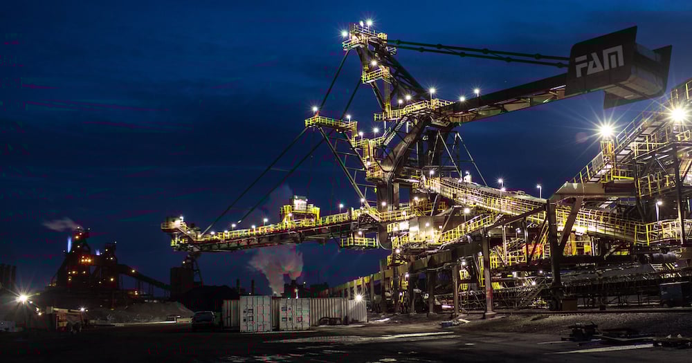 FAM Stacker Reclaimer Installed at ArcelorMittal Mill