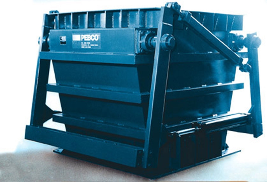 Double-Blade Mass Flow Feeder