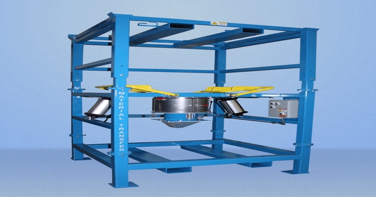 Fork Lift Portable Bulk Bag Discharger