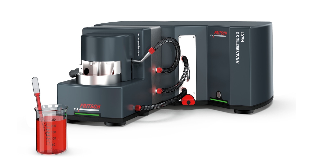 Compact Laser Particle Size Analyzer Has Wide Measuring Range