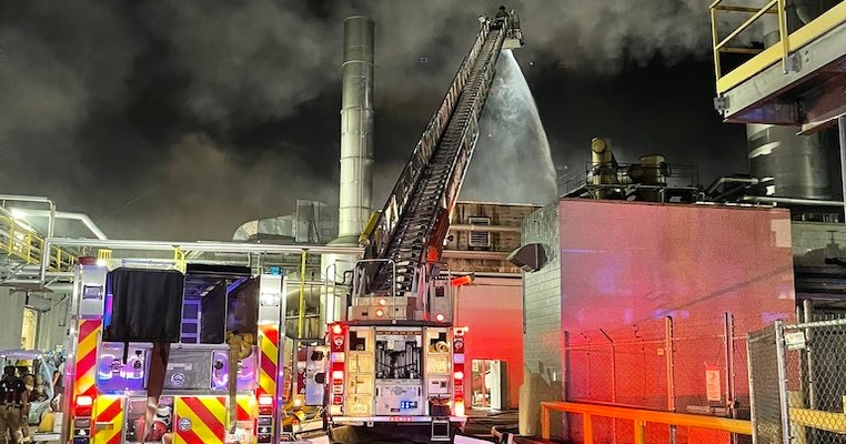 5-Alarm Fire Breaks Out at JBS Processing Plant