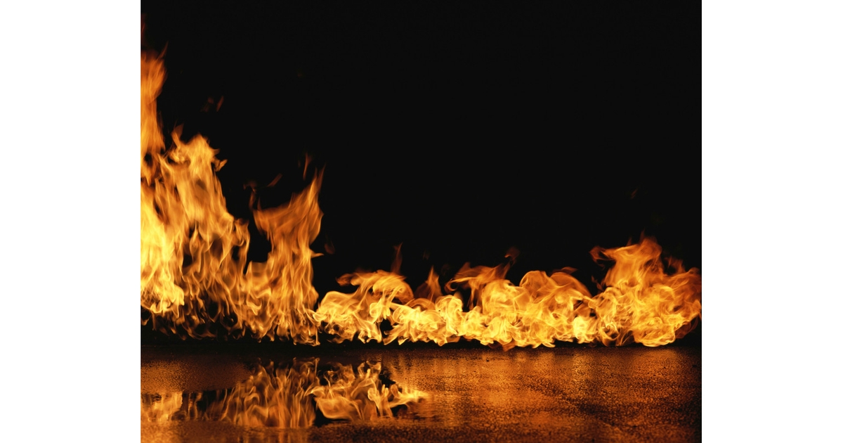 Massive Fire Rages at Cement Plant in Florida