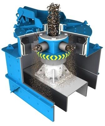 Vertical Shaft Impactor Tubular Metal Rotor