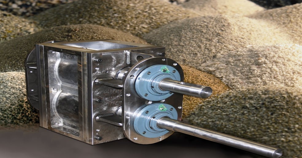 Self-Cleaning Rotary Valve