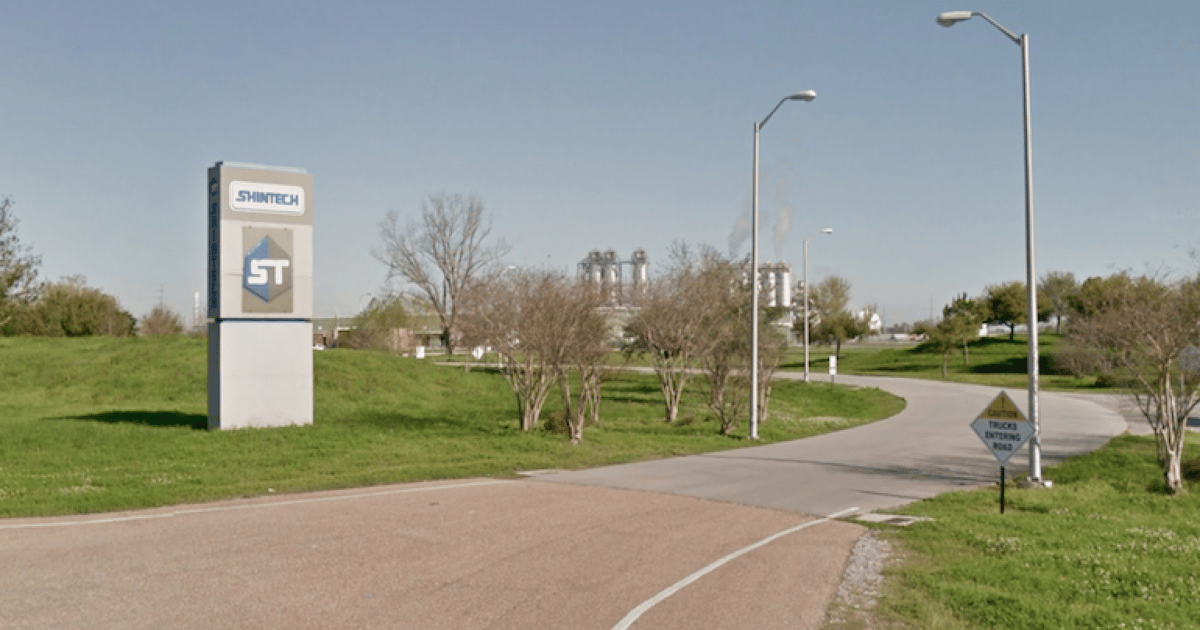 Fire Reported at Shintech PVC Manufacturing Complex