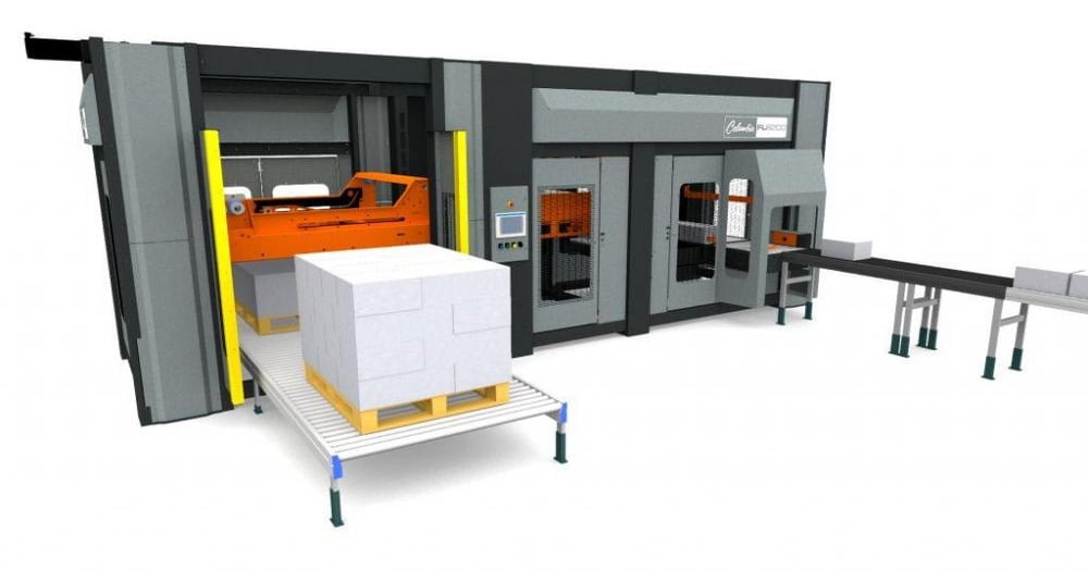 High-Speed, Floor-Level Palletizer
