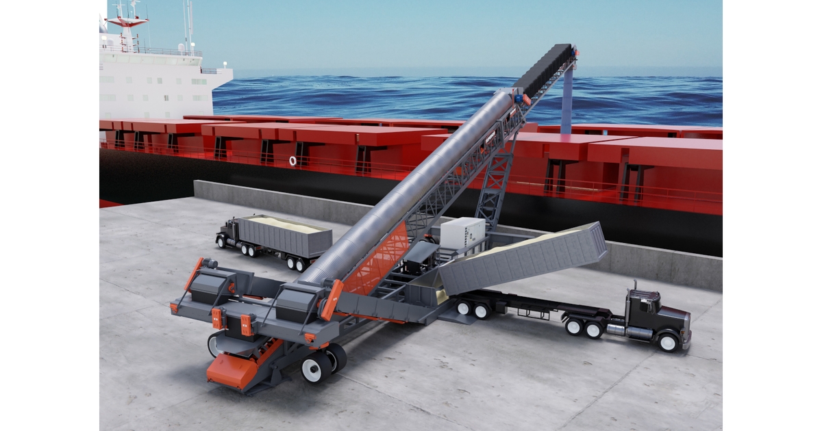 Superior Unveils All-in-One Mobile Ship-Loading Conveyor