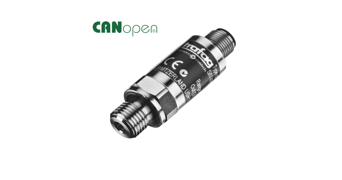 Trafag AG launches CANopen Miniature Pressure Transmitter