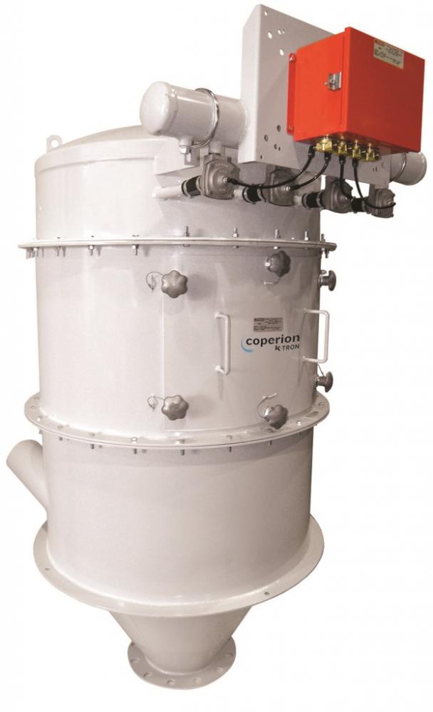 Filter Receiver Produces Automatic Material-to-Air Separation