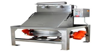 Sanitary Bag Dump with Integral Dust Collector