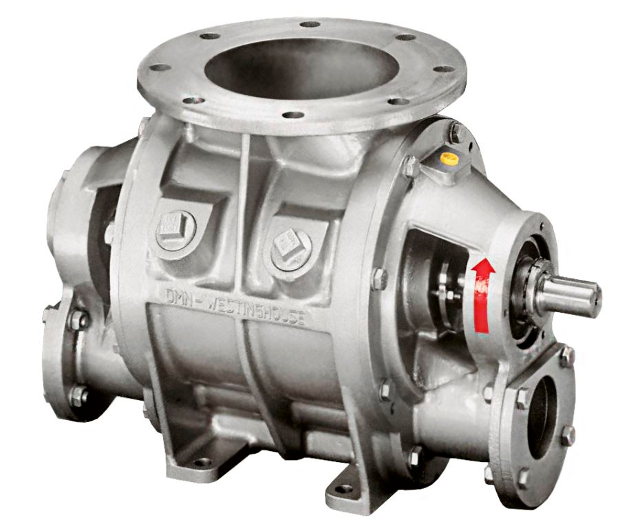 Blow Through Rotary Airlock