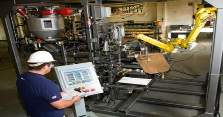 Integrated Valve Bag Packer