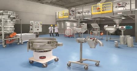 Expanded Lab Tests Screening, Drying, Cooling, Blending, Size Reductio