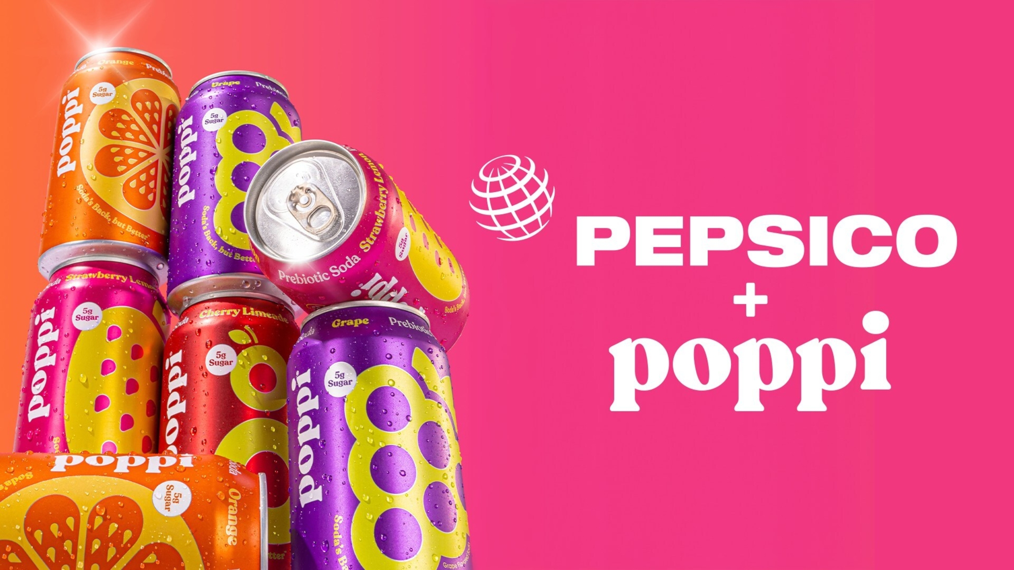 PepsiCo Acquires Poppi Brand for $1.95B